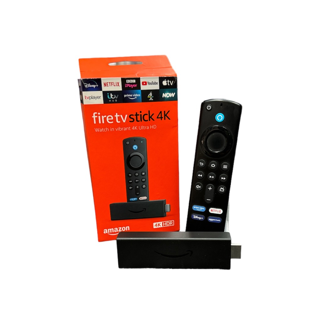 Pre-owned Amazon Fire TV Stick 4k with Alexa Voice Remote (3rd ...